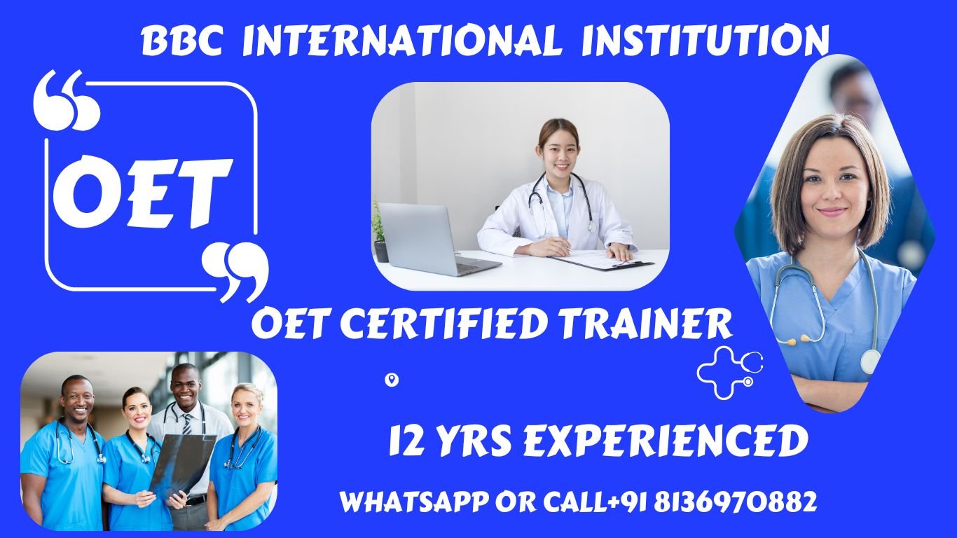 BEST ONLINE / OFFLINE OET COACHING , NORTH PARAVUR , KERALA
